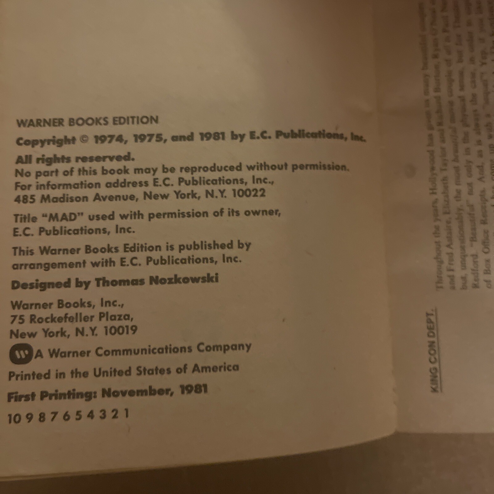 The Eggs-Rated Mad #58 1981 Warner PB 1st Print VG shipping included | eBay