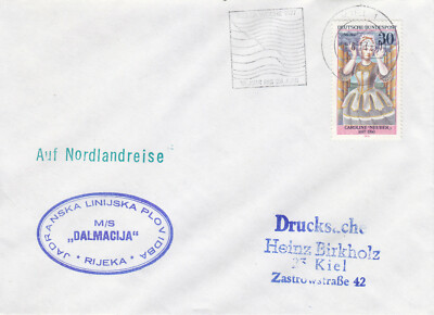 Kreuzfahrtschiff MS Dalmacija Jadrolinja Rijeka Nordlandreise ab Kiel ...