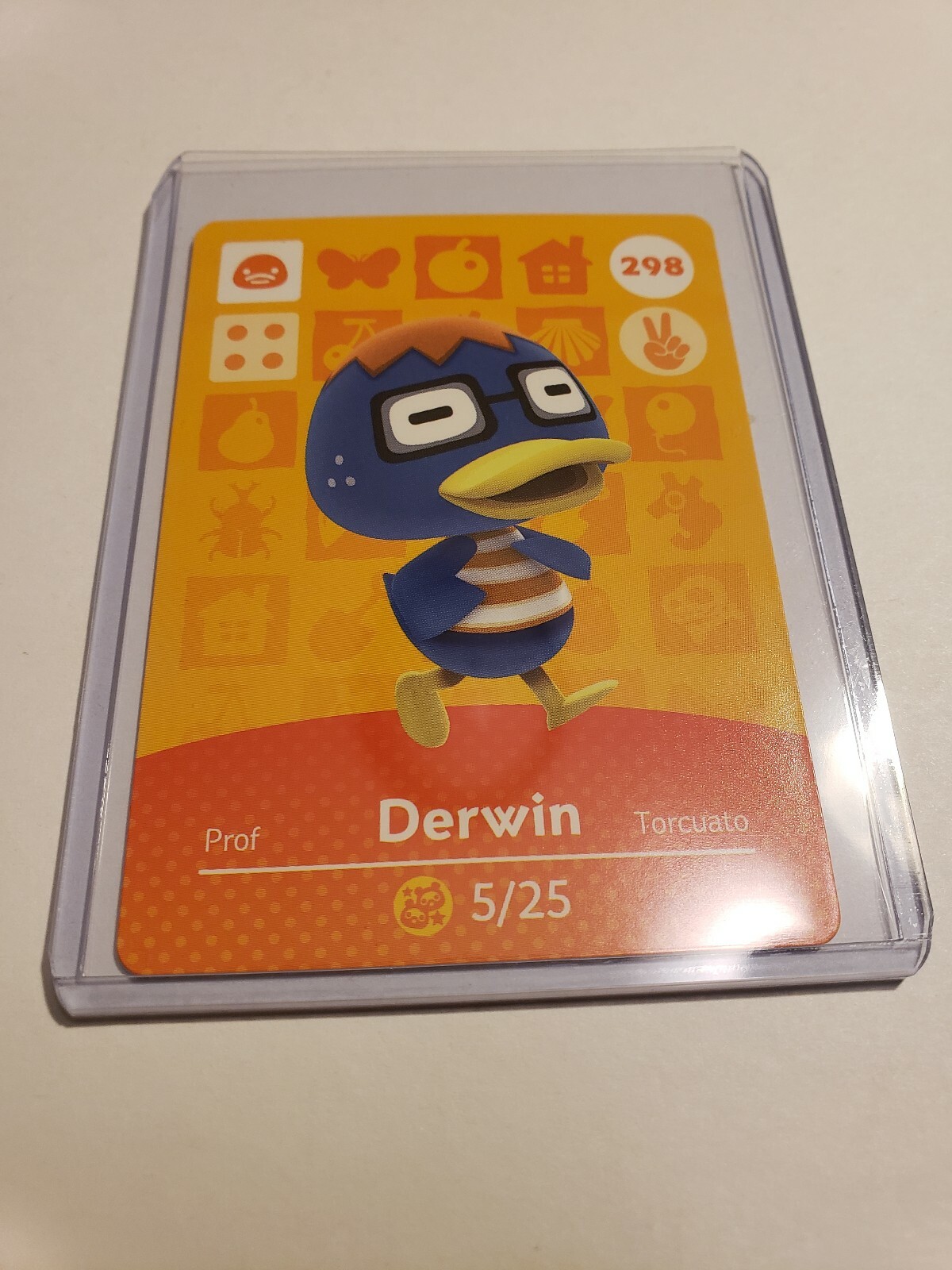 Derwin # 298 Animal Crossing Amiibo Card Horizon Series 3 MINT NEVER ...