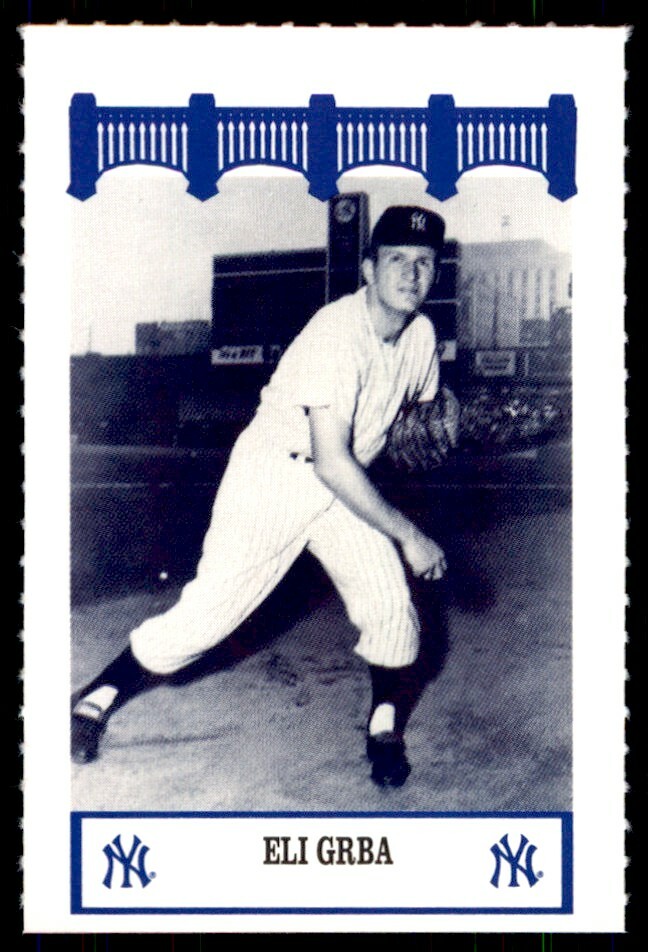 1992 WIZ - STARS OF THE 50'S - ELI GRBA NEW YORK YANKEES | eBay