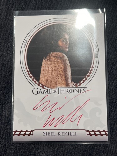 2024 Game Of Thrones Legends Of The Realm Sibel Kekilli as SHAE ...