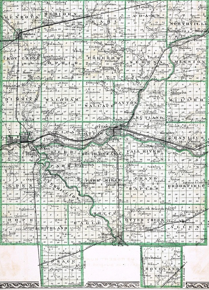 Peru Illinois Map