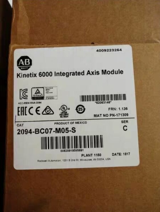 AB Kinetix 6000 Integrated Axis Module 2094-BC07-M05-S NEW IN BOX! | eBay