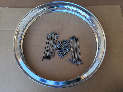 Excel WM2 18" 40 Aluminum Rim & Buchanan Spokes Enfield Interceptor ...