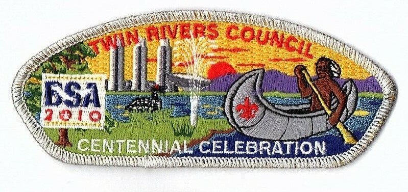 Boy Scout Twin Rivers Council BSA 2010 Centennial Celebration Silver ...