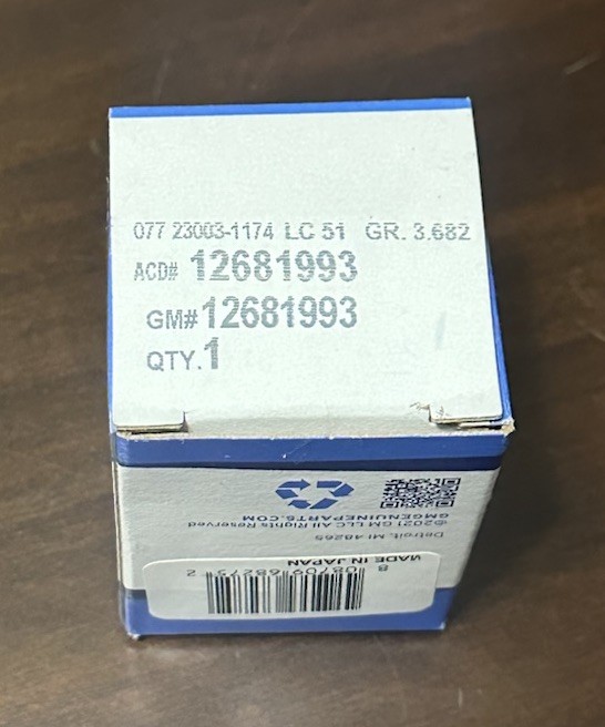 12707766 Intake Air Temp MAP Sensor 2017-2025 Silverado Sierra HD ...