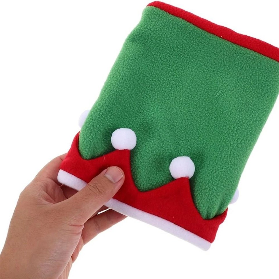 Christmas Design Horse Dress Up Set Santa Style Holiday Cap Holiday ...