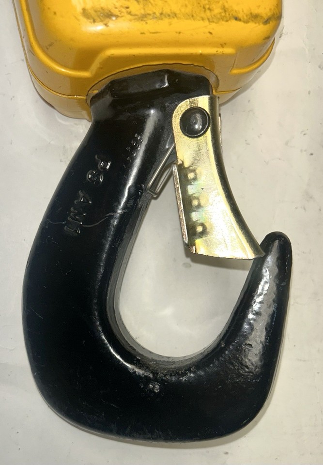 Demag 83786144 PS AM1 Hoist Lower Hook Load Block Double Chain V-5 ...