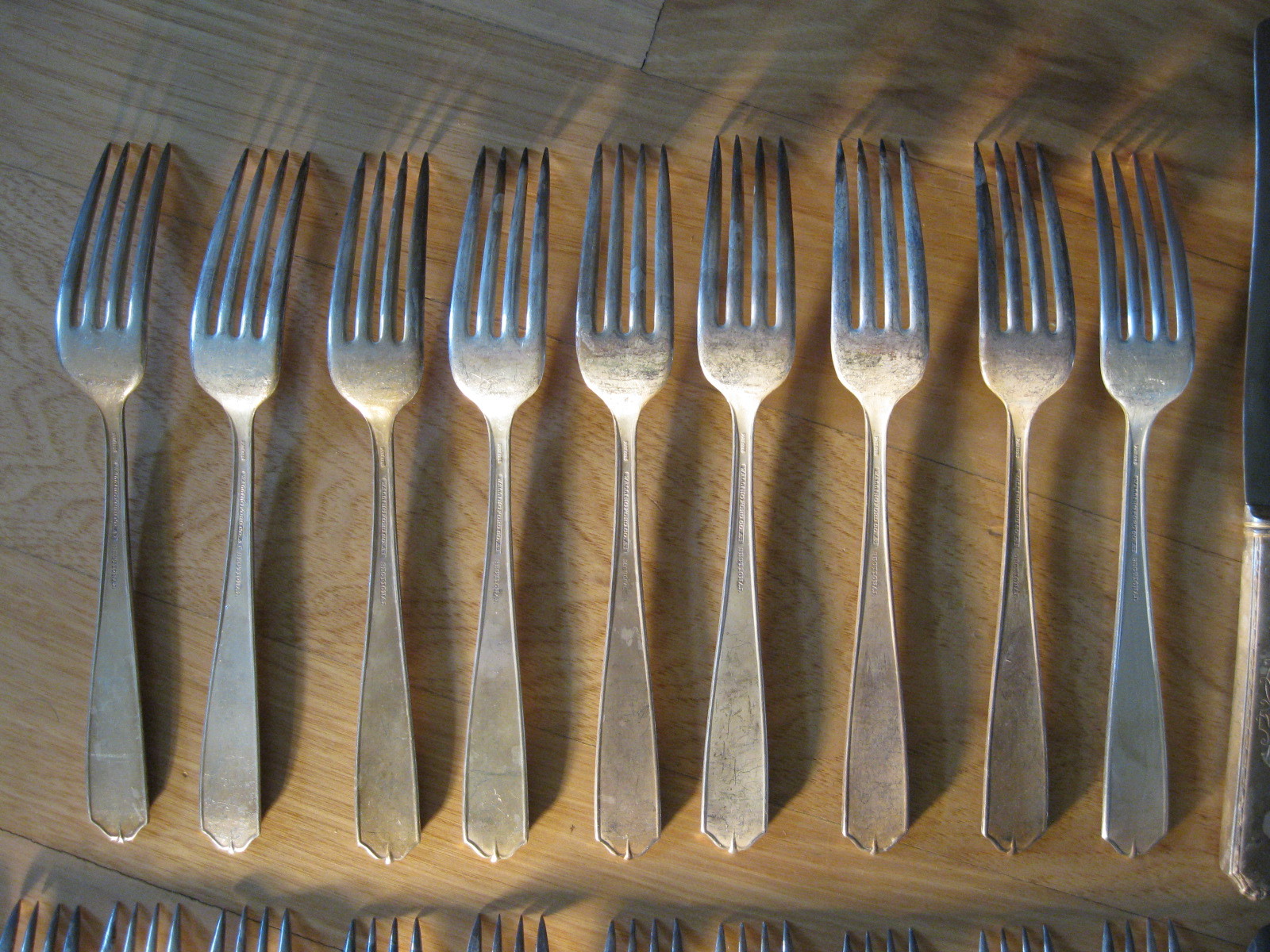 PATI926 Wallingford CO A1 Silverware Sectional 42pc. 1930 Alicia | eBay