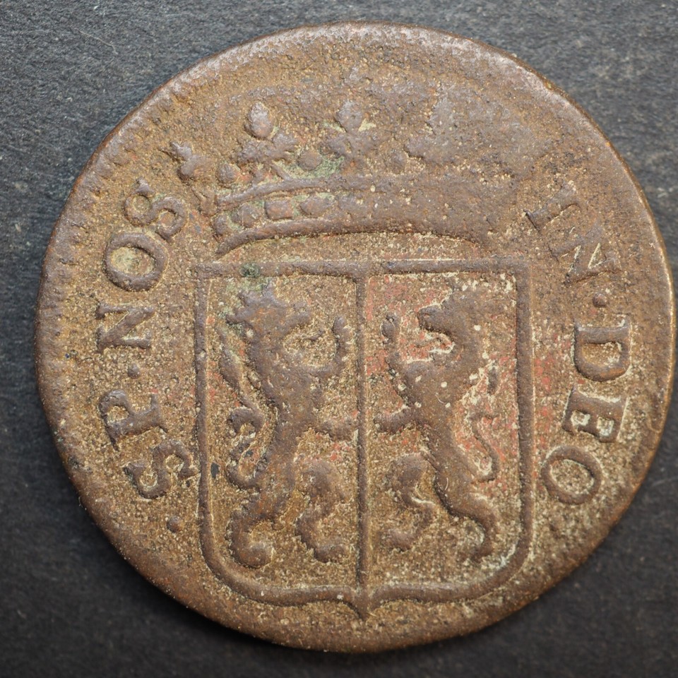 1723 NETHERLAND UTRECHT 1 DUIT FREE SHIPPING! M7106 | eBay
