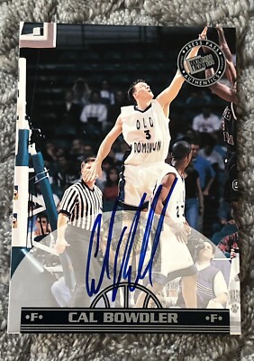 1999 Press Pass Authentics Cal Bowdler Auto A31 | eBay