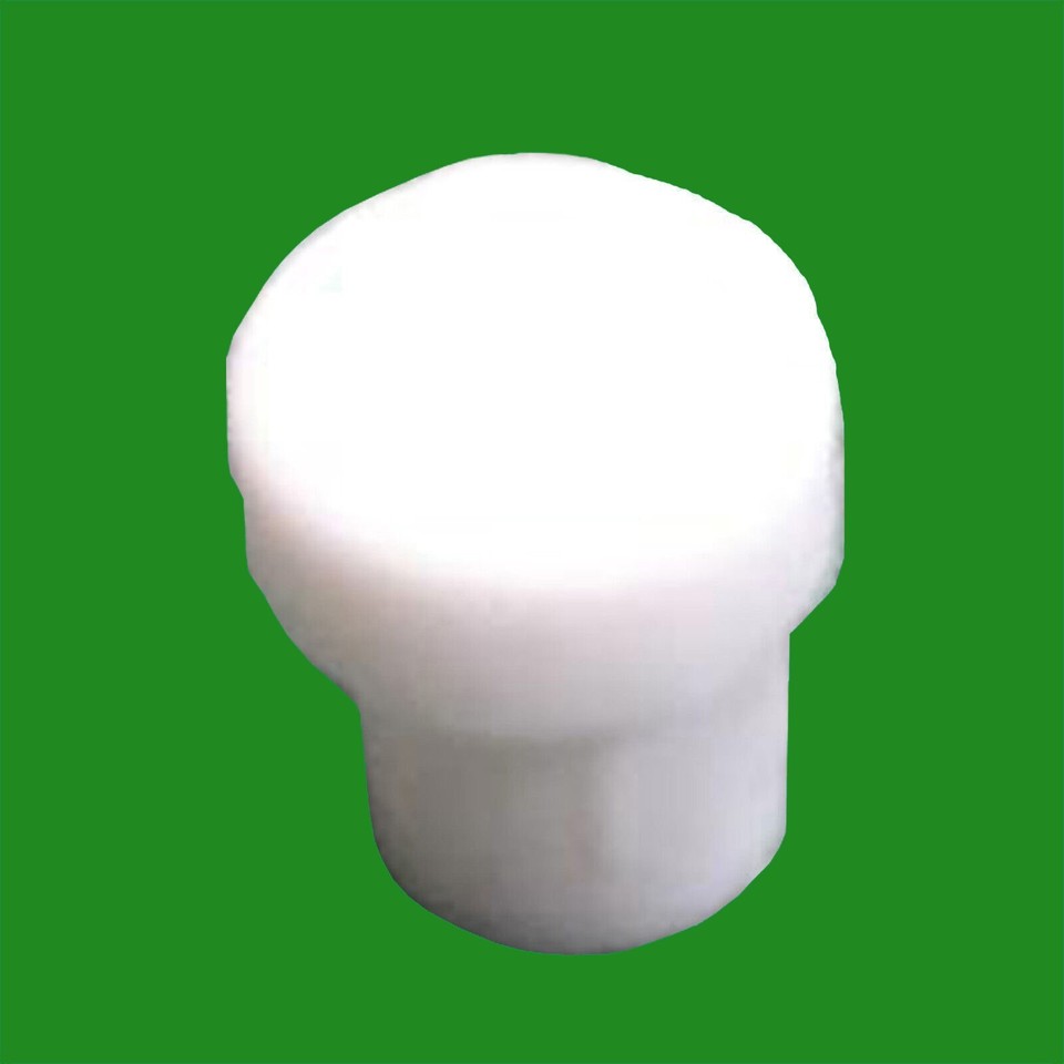 10x 6mm Small White Door, Cupboard, Cabinet Stop Buffer Cover Cap ...