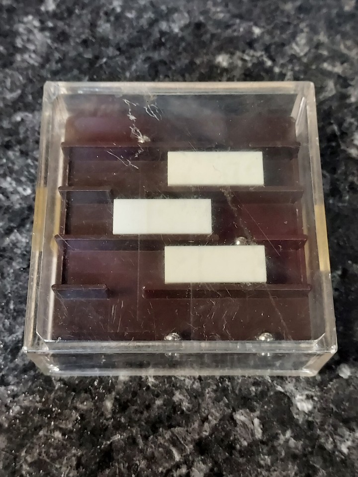 Vintage Marble Game By Reiss Style # 391 Handheld Game 1976 Brainteaser ...