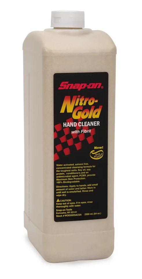 Snap-On Redline High Performance Hand Cleaner/Soap, Soy Protein, 84 oz ...