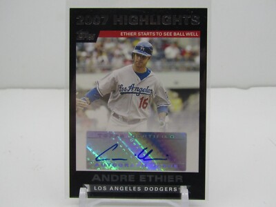 ANDRE ETHIER 2007 TOPPS SEASON HIGHLIGHTS AUTOGRAPH AUTO! DODGERS!! | eBay