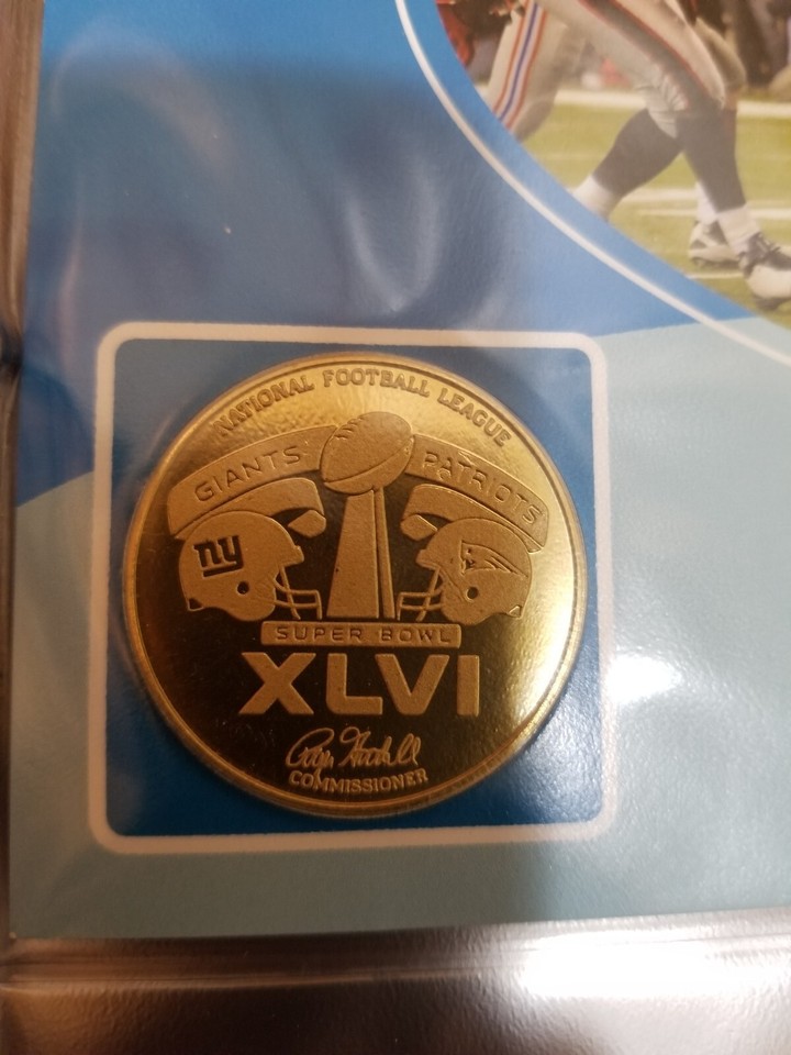 NFL Super Bowl Flip Coin Collection, Danbury Mint, Contains 58 Super ...