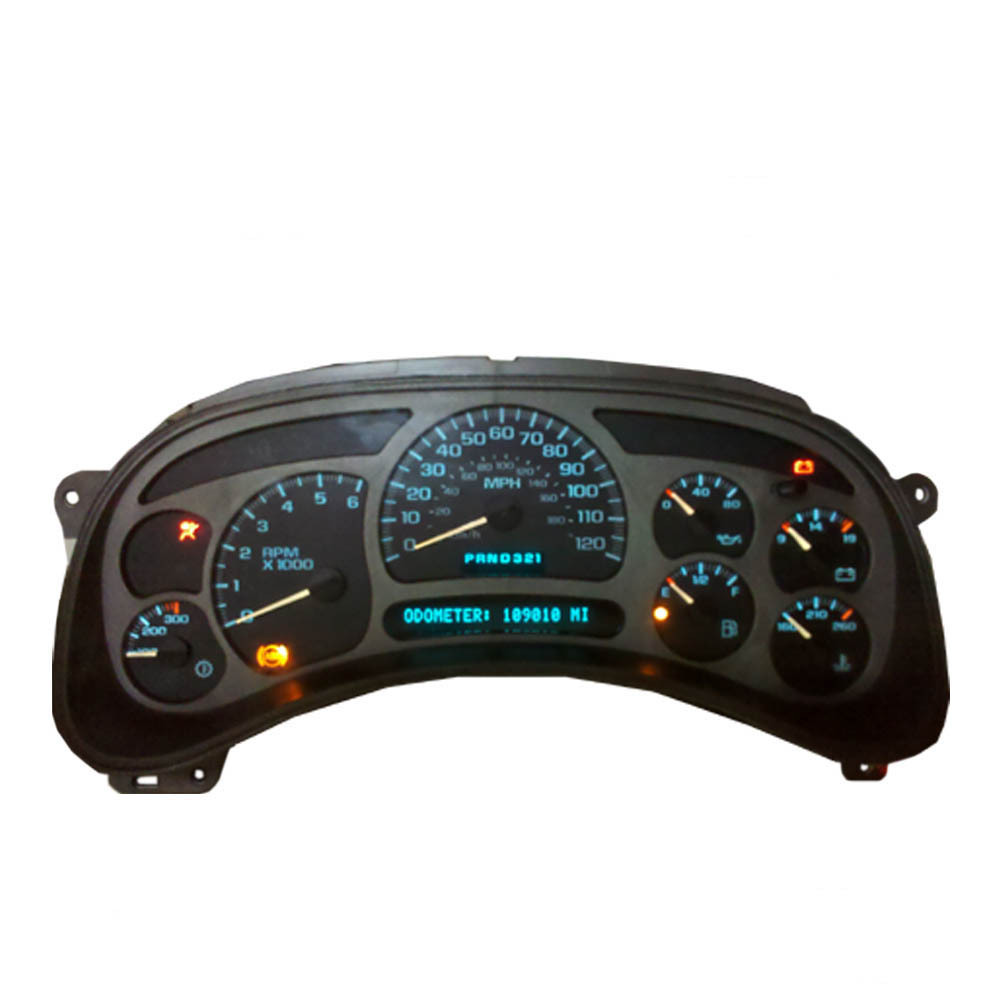 Chevy GM GMC Truck Instrument Cluster Speedometer Repair Service 03 04 ...