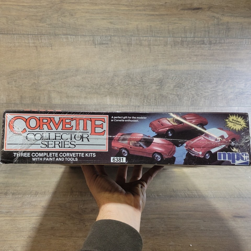 MPC Corvette Collector Series Complete 3 Kits 1:25 Model Car Kit NEW ...