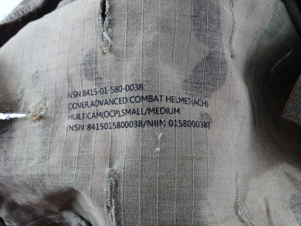 US Army OCP Advanced Combat Helmet Cover (sz Small/Medium) | eBay