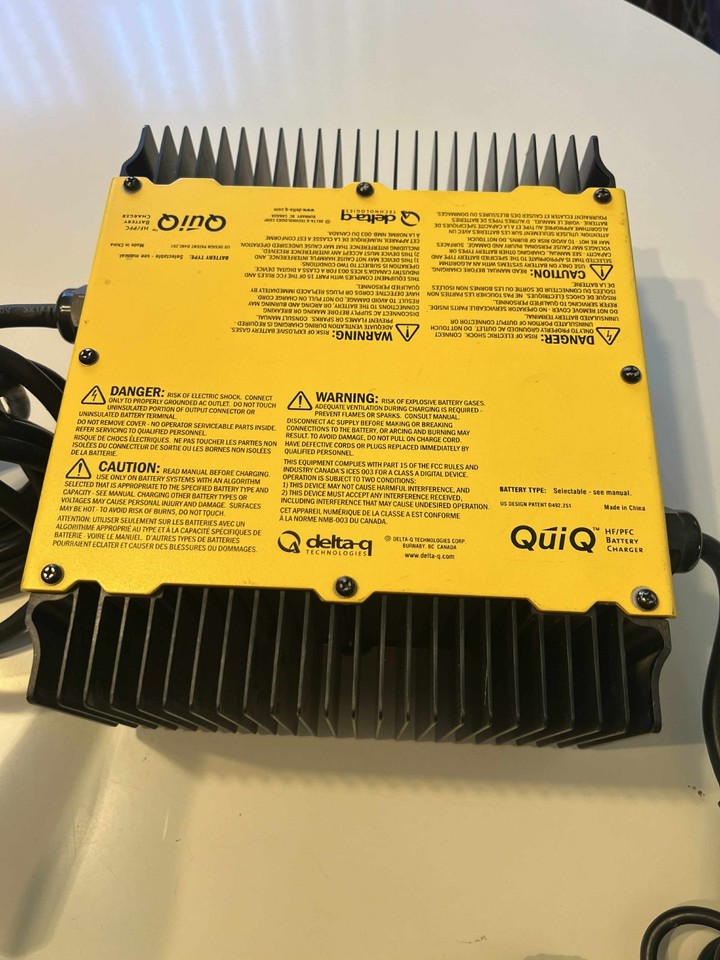 Delta-Q QuiQ Golf Cart Charger 48V Model# 913-4810-E3B | eBay