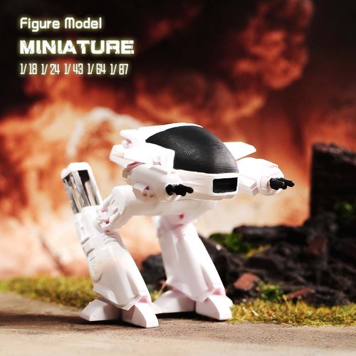 1/18 1/24 1/43 1/64 1/87 Miniatures Figures RoboCop Robot Scene Model ...