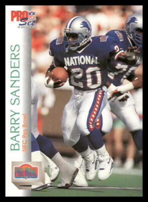 1992 Pro Set Barry Sanders #421 PB | eBay