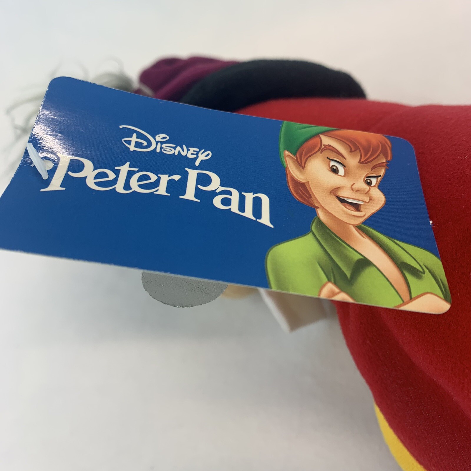 Disney Toy Factory Captain Hook Plush Stuffed Doll Peter Pan Villain ...