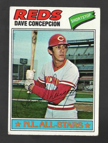 1977 Topps Dave Concepcion Cincinnati Reds #560 Very Good | eBay
