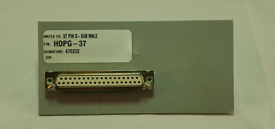 HDPG-37 Cirris Test Adapter Board (Mates to 37 Pin D-Sub Male) | eBay