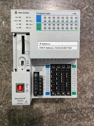 ALLEN BRADLEY 1769-L18ER-BB1B COMPACTLOGIX NOT WORKING | eBay