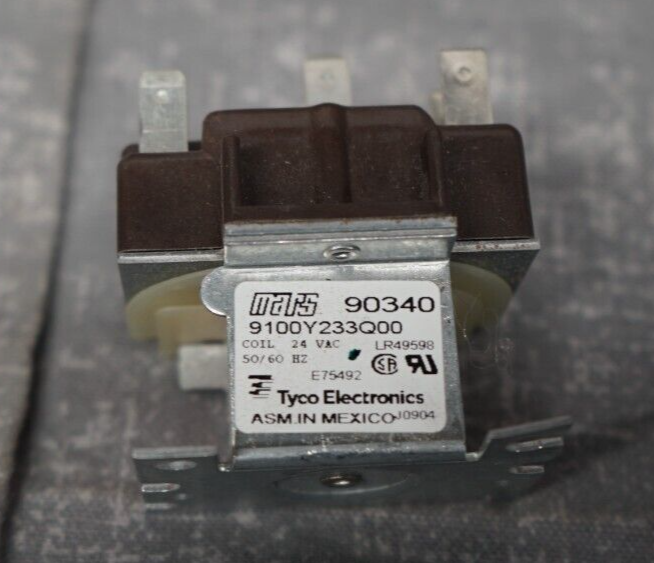 Mars Switching Relay 24VAC Coil DPDT 1/2 HP 125/250Vac 90340 R8222D1014 ...