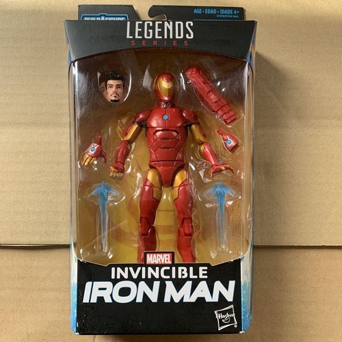 Marvel Legend Invisible Iron Man Action Figure, 6-inch, Used no113 ...