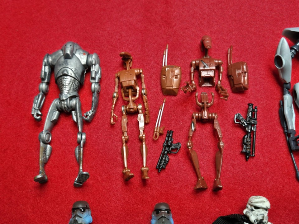 Star Wars Stormtrooper and Droids lot of 9 - Legacy, 30th, Vintage ...