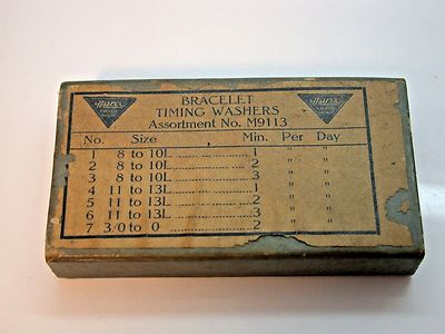 Bracelet Timing Washers 8 – 10 ligne to 3/0 – 0 (Marco Made) Watch ...