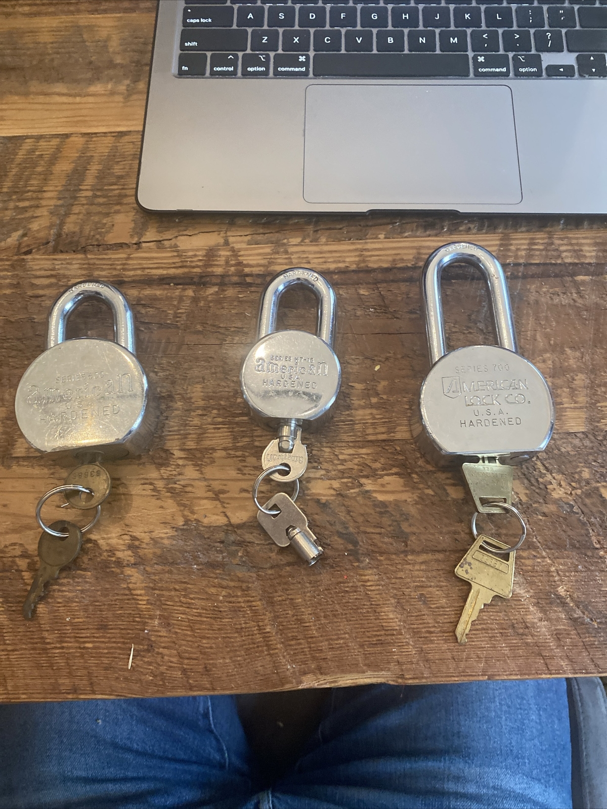 AMERICAN LOCK 700, 600, And WT-15 Lock Set. | eBay