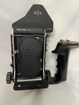 MAMIYA C330 Professional Vintage W/ Handle For Flash As Is Untested | eBay