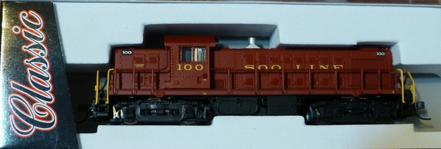 Atlas 40001781 Rs-1 Rs1 Soo Line 100 Diesel Locomotive Engine N Scale ...
