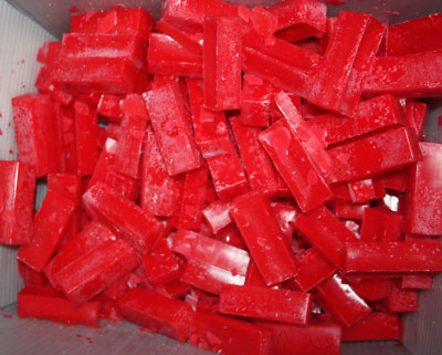 Ski Snowboard hot Wax all temp Red 50 sticks total 5lb universal bulk ...