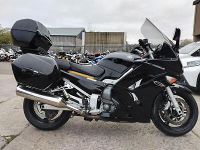 2009 59 YAMAHA FJR 1300 FJR1300 A BLACK LUGGAGE TOURER 12 MONTHS MOT ...