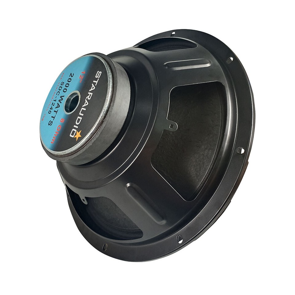 12 Inch Raw Sub Woofer Home 8 Ohms Woofer Replacement Bass for Audio DJ ...