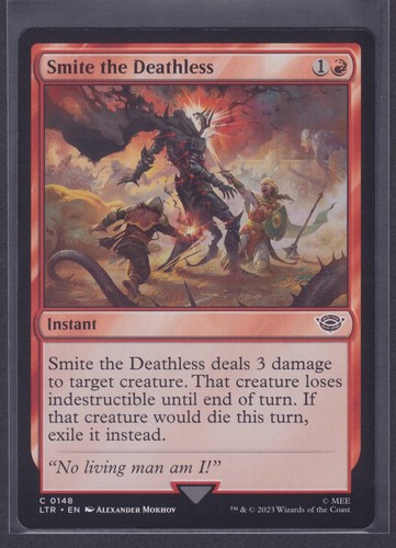 MTG - Smite the Deathless #148 The Lord of the Rings: Tales of Middle ...