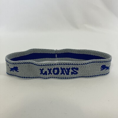 Vintage DETROIT LIONS ELASTIC HEADBAND/SWEATBAND | eBay