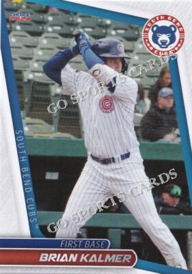 2024 South Bend Cubs Brian Kalmer RC Rookie Card Cubs Minor League | eBay