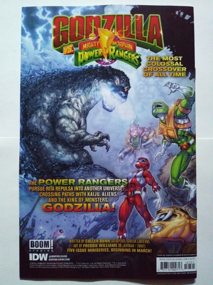 TEENAGE MUTANT NINJA TURTLES #127 VARIANT TMNT IDW 🔑 1ST APPEARANCE ...