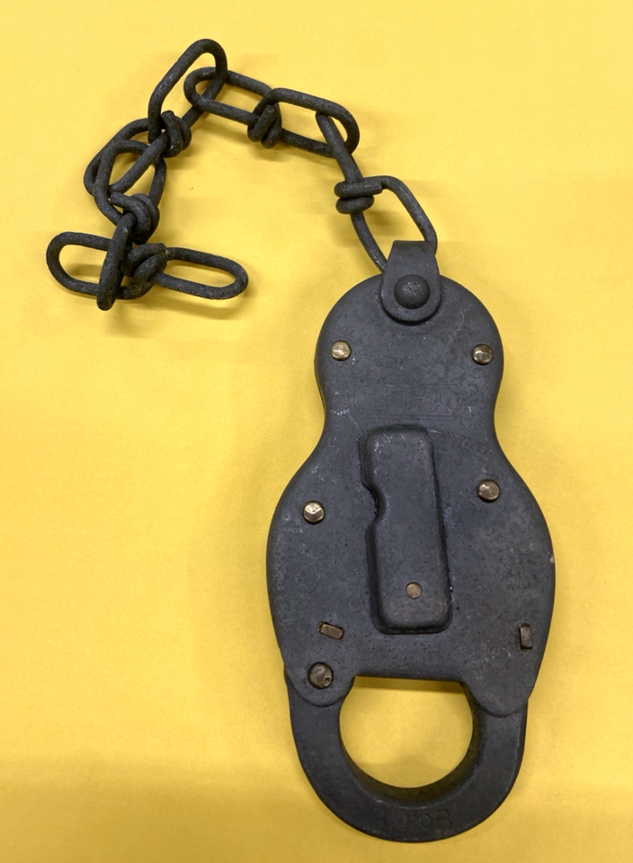 Yale Towne Railroad Lock with Chain, St Louis Southwestern Railway | eBay