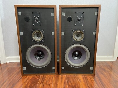Vintage KLH CL-4 Research Ten Series Speakers 10 Woofer ( New Foam ) | eBay
