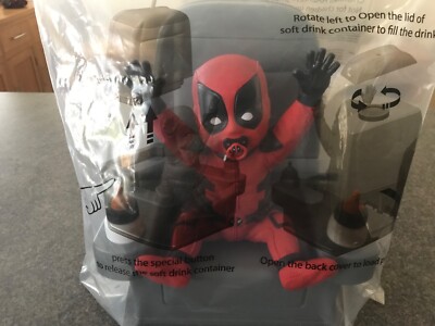 Baby Deadpool Popcorn & Drink Bucket- Cineworld Exclusive Deadpool ...