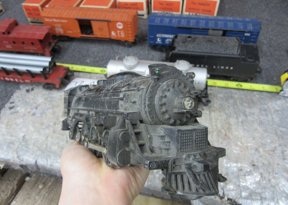 Lionel Train 2036 locomotive Engine Tinder Caboose Tank Car 027 ...