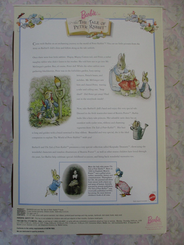 Barbie and the Tale of Peter Rabbit 1998 Doll for sale online | eBay
