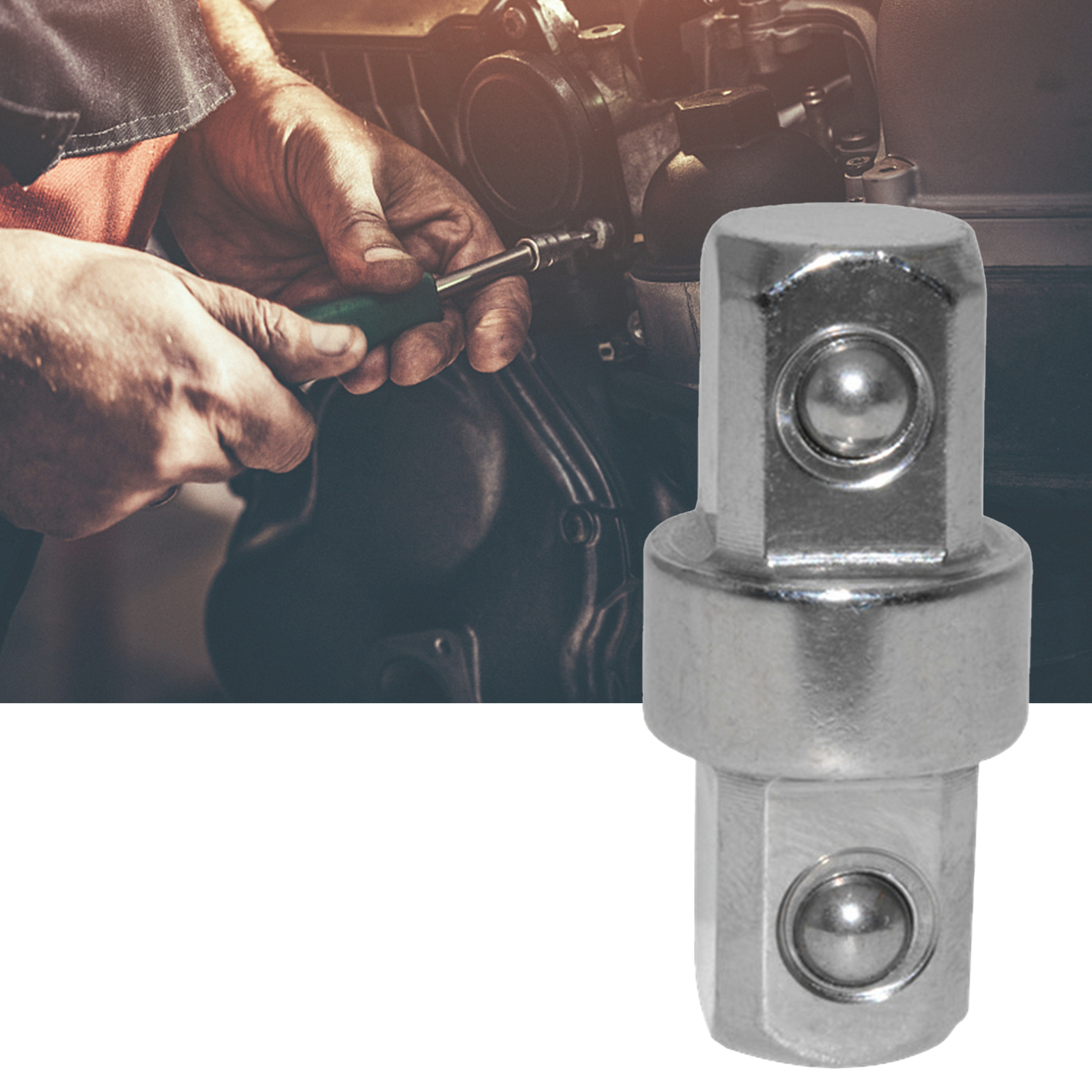 3/8 Wrench Socket Adapter Plating Non-slip Useful Wear-resistant Wrench ...